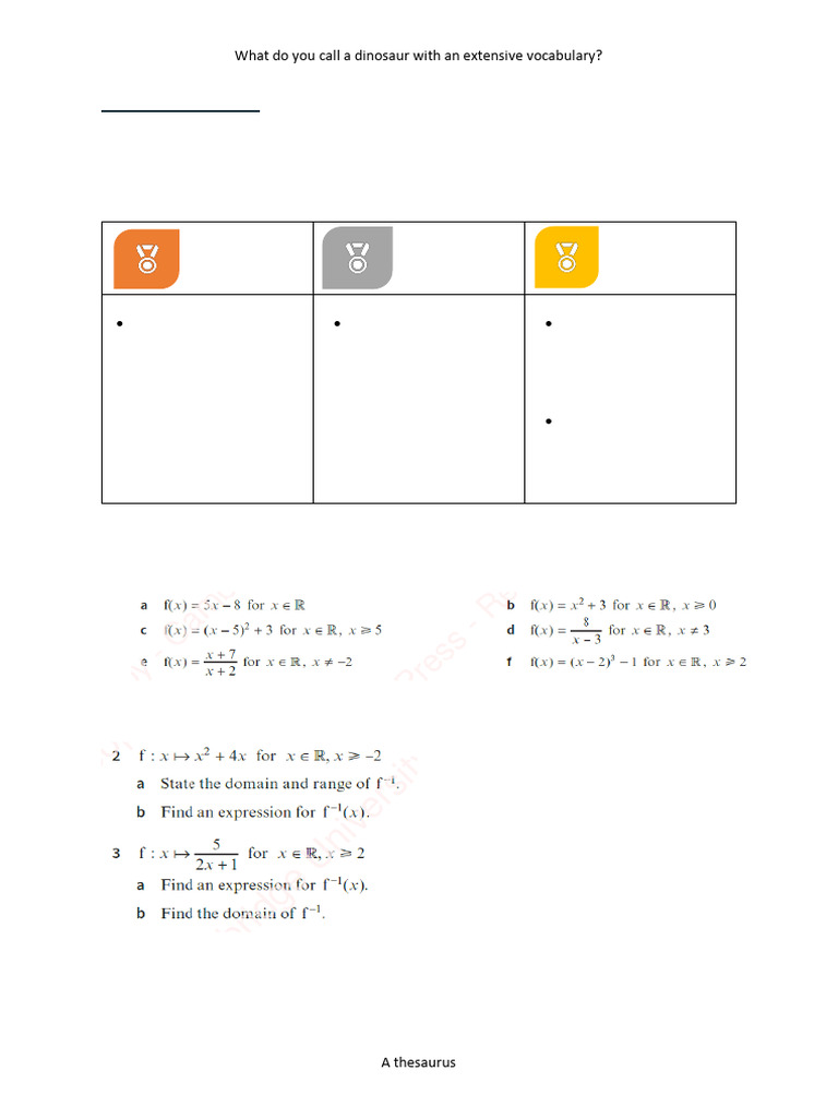 2 3+Inverse+Functions | PDF