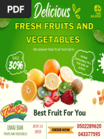 Farm Fresh Order Form: Veggies & Fruits | PDF | Vegetables | Eggplant