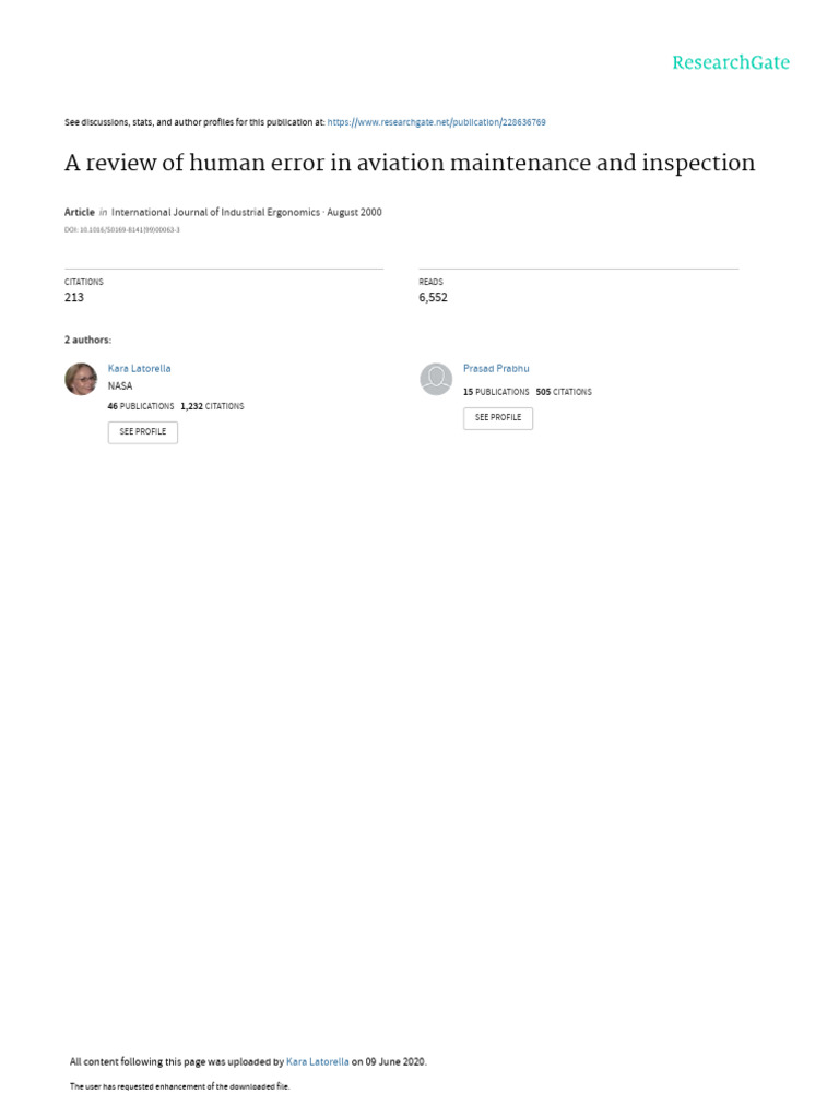 A_review_of_human_error_in_aviation_maintenance_an | PDF | Information ...
