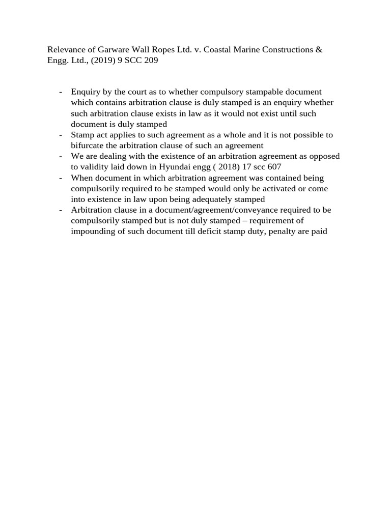 Relevance of Garware Wall Ropes LTD | PDF