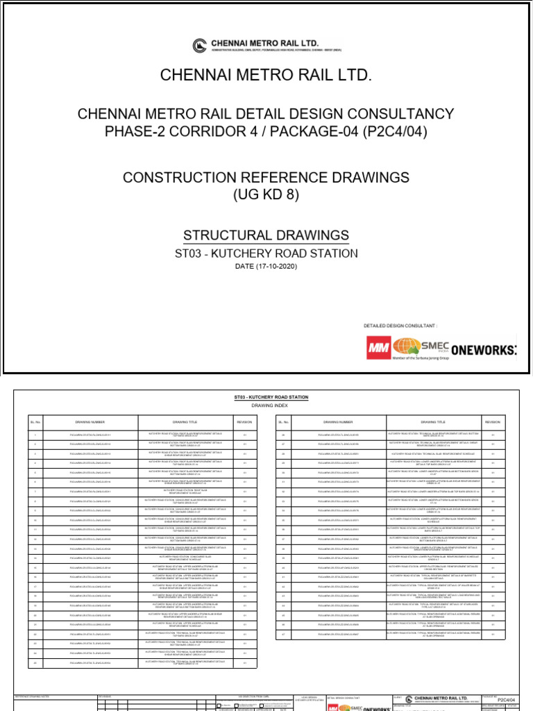CRD St03-Reinforcement Drwings Rev 01-17-10-2020 | PDF | Masonry | Architectural Design