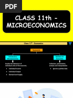 Class 11 Microeconomics Notes PDF | PDF | Microeconomics | Economics