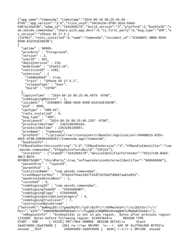Crashlog - 1 | PDF | Parsing | Computer Engineering