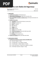 FDS0041 Bio 100 e | PDF | Transporte | Temperatura