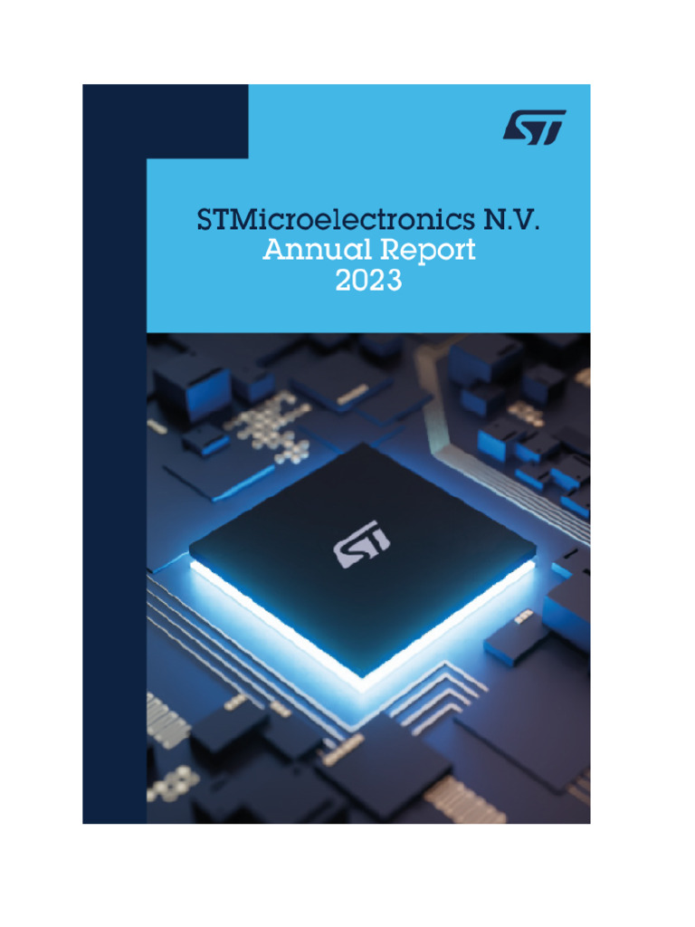 Nyse STM 2023 | PDF | Balance Sheet | Cmos