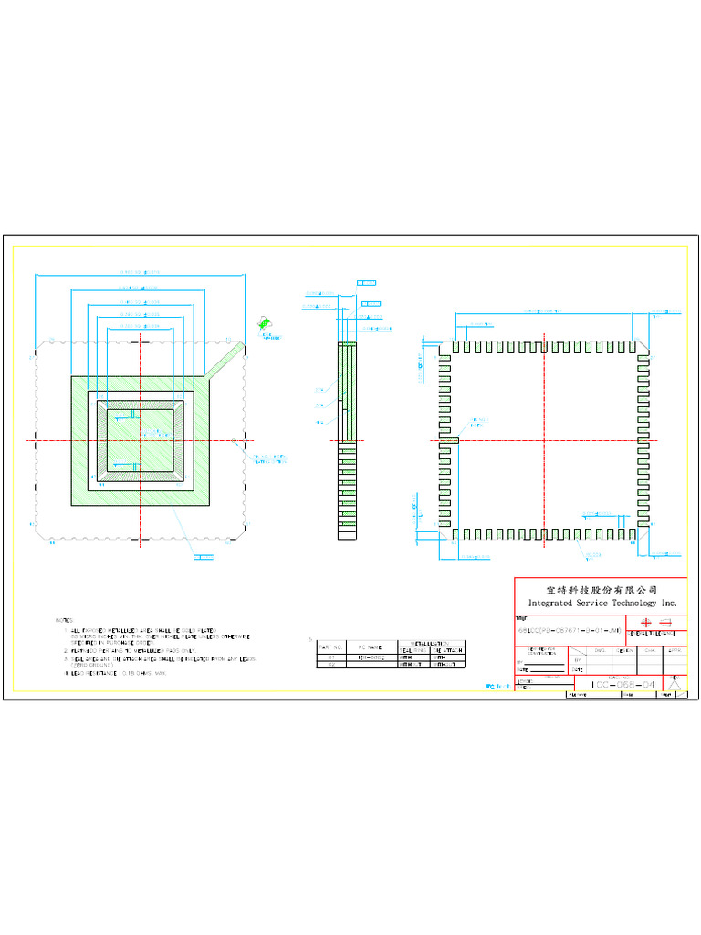 Chipservice POD LCC68 | PDF