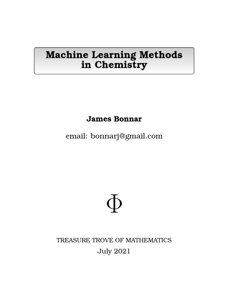 Machine Learning in Chemistry Research | PDF | Isomer | Physics