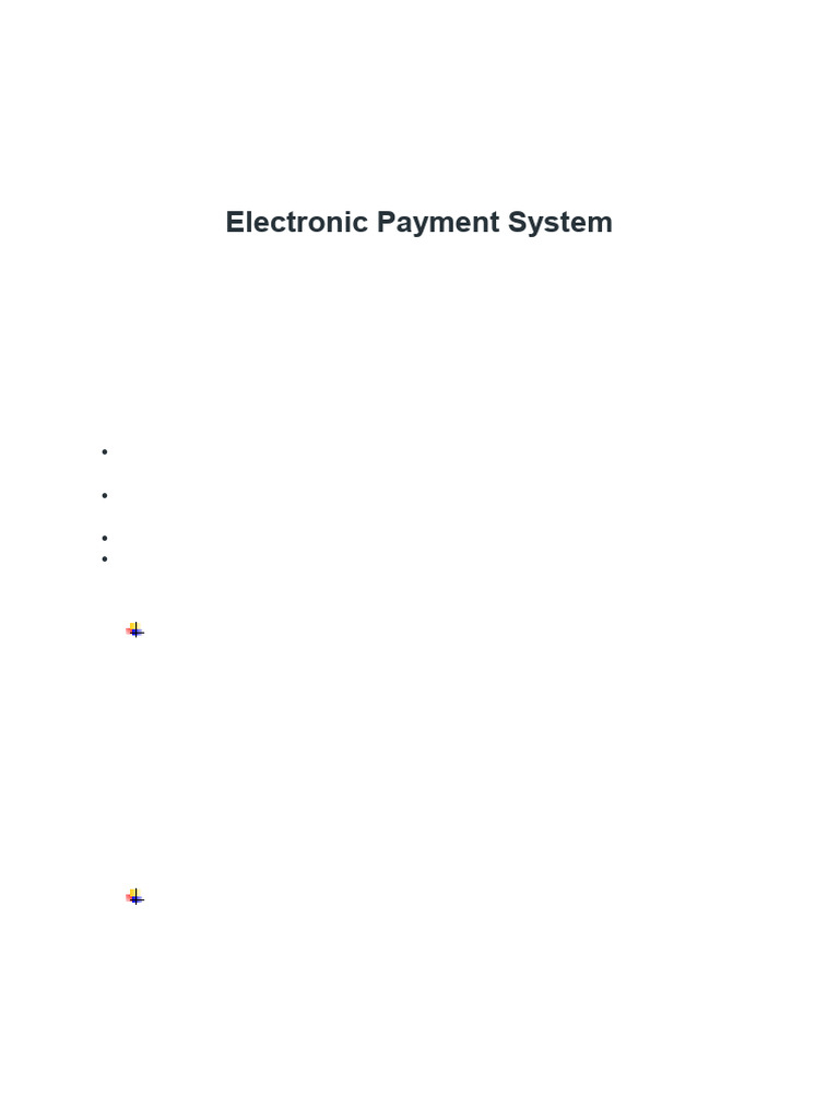 UNIT - 4 Electronic Payment System | PDF | Credit Card | Debit Card