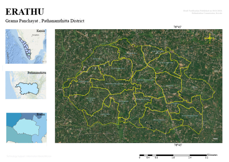 Map Pathanamthitta Erathu | PDF
