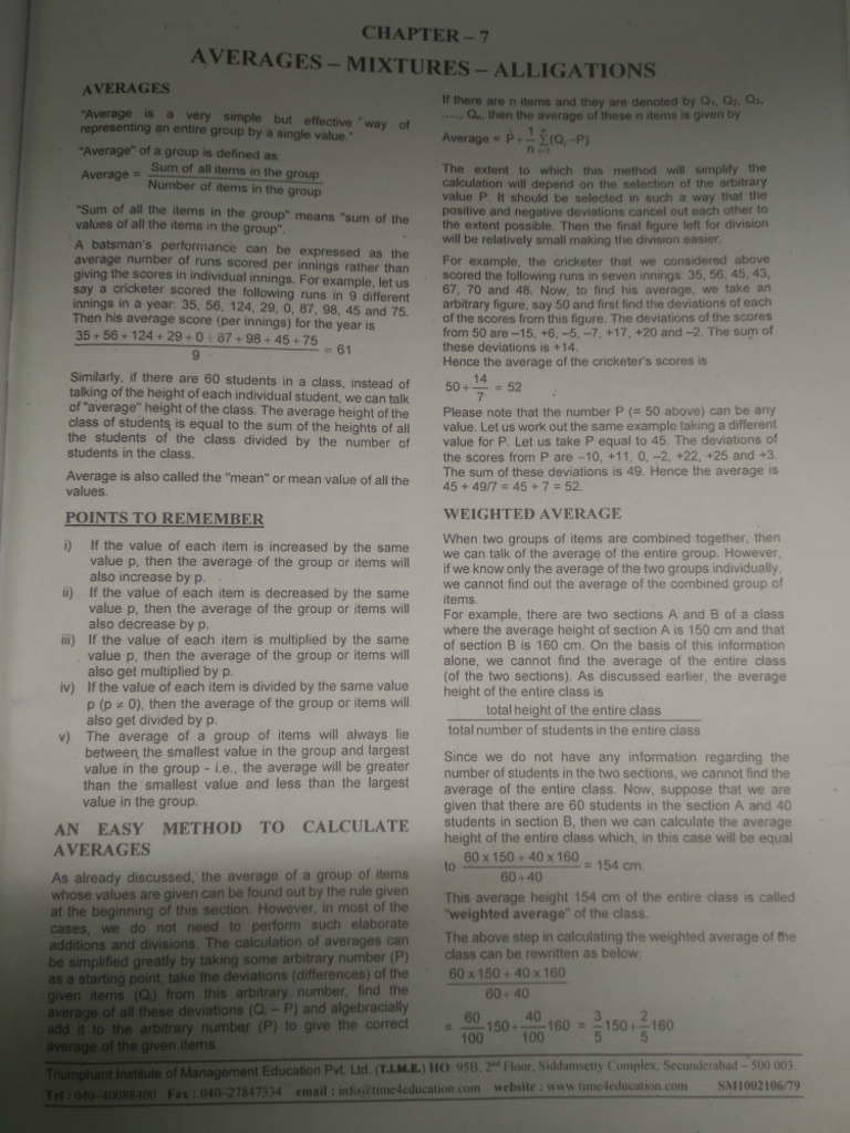 Allegations and Mixture | PDF