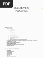 Paediatric History OSCE Checklist Geeky Medics | PDF | Caregiver ...