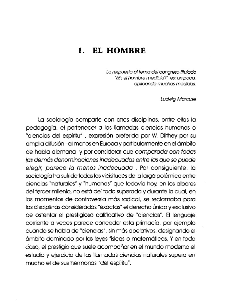 2.1 Concepto de Hombre | PDF