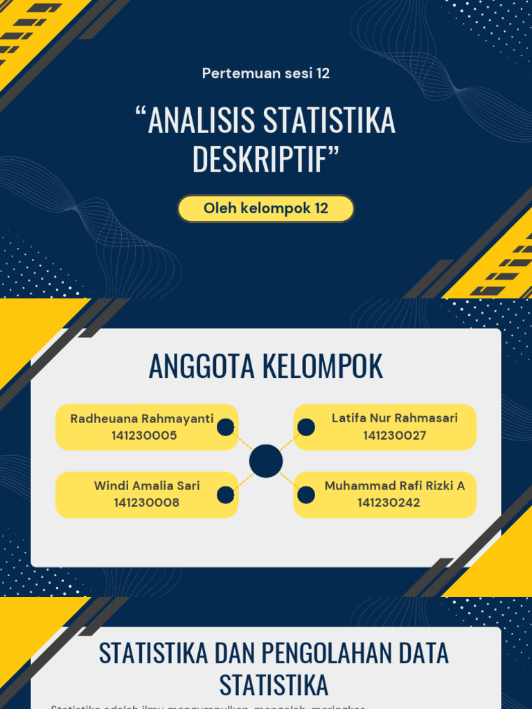 Statistika Deskriptif - Metode Penelitian Bisnis | PDF