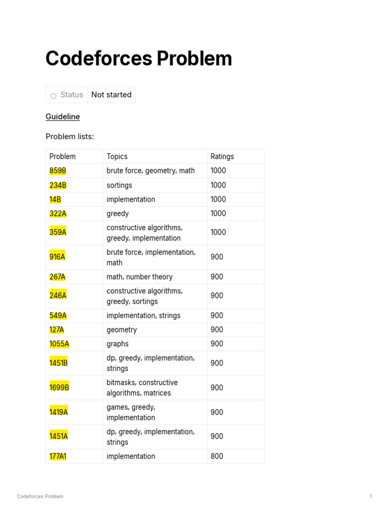 Programming Problems | PDF | Mathematics | Algorithms And Data Structures