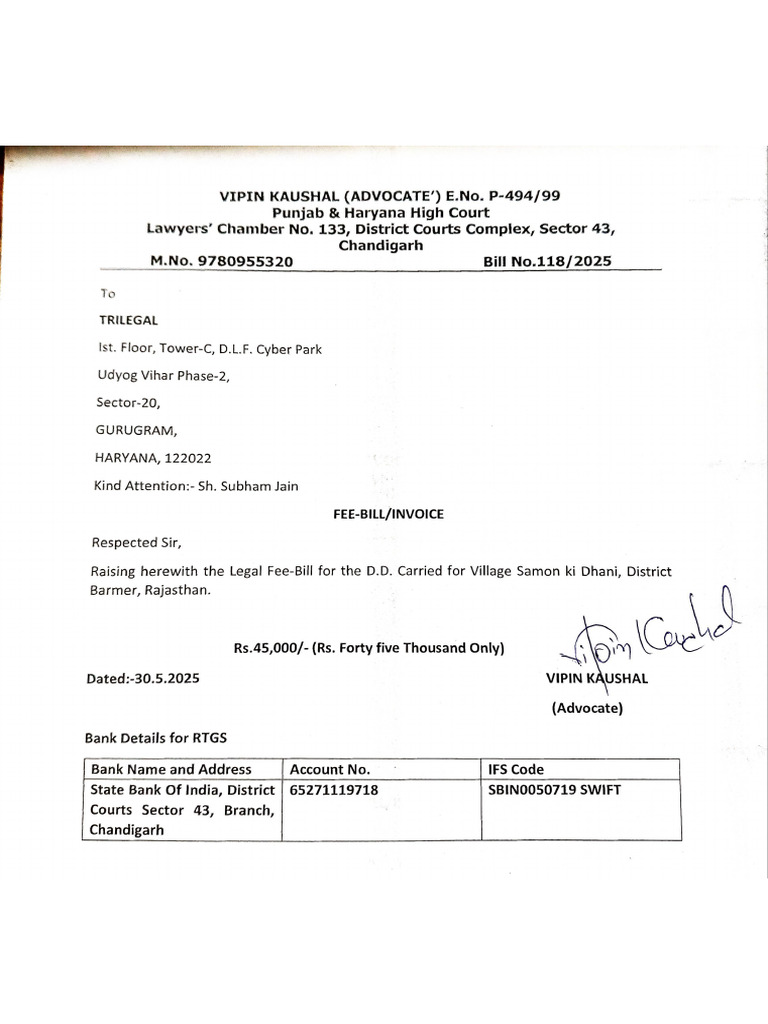 Vipin Kaushal - Engie RJ | PDF