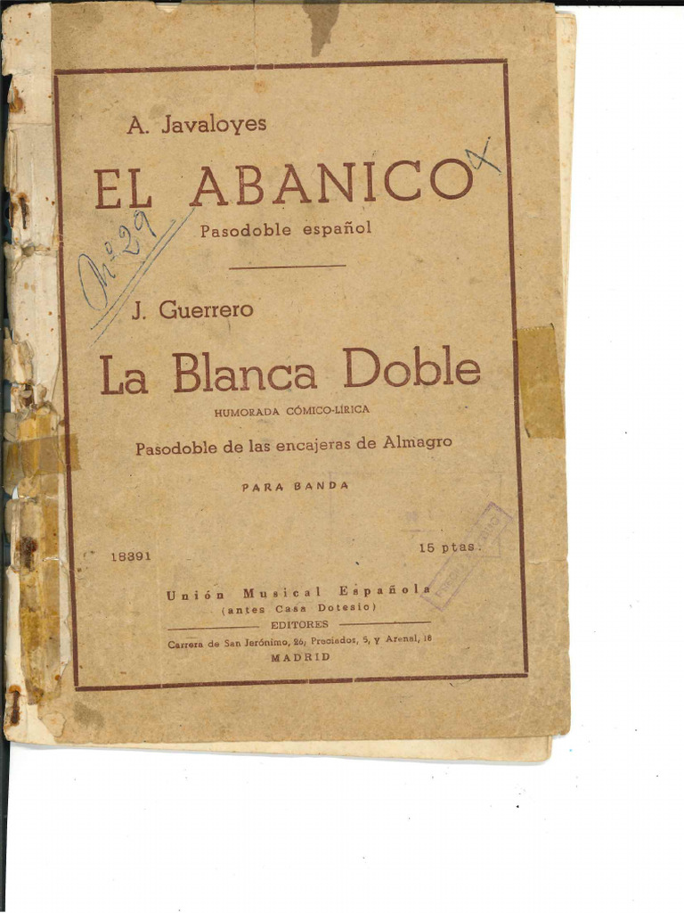 El Abanico - Guión | PDF