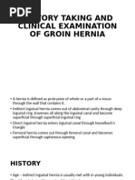 Inguinal Hernia Examination Guide | PDF
