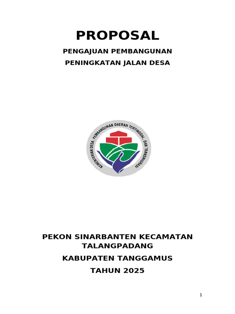 Proposal Desa Wisata | PDF