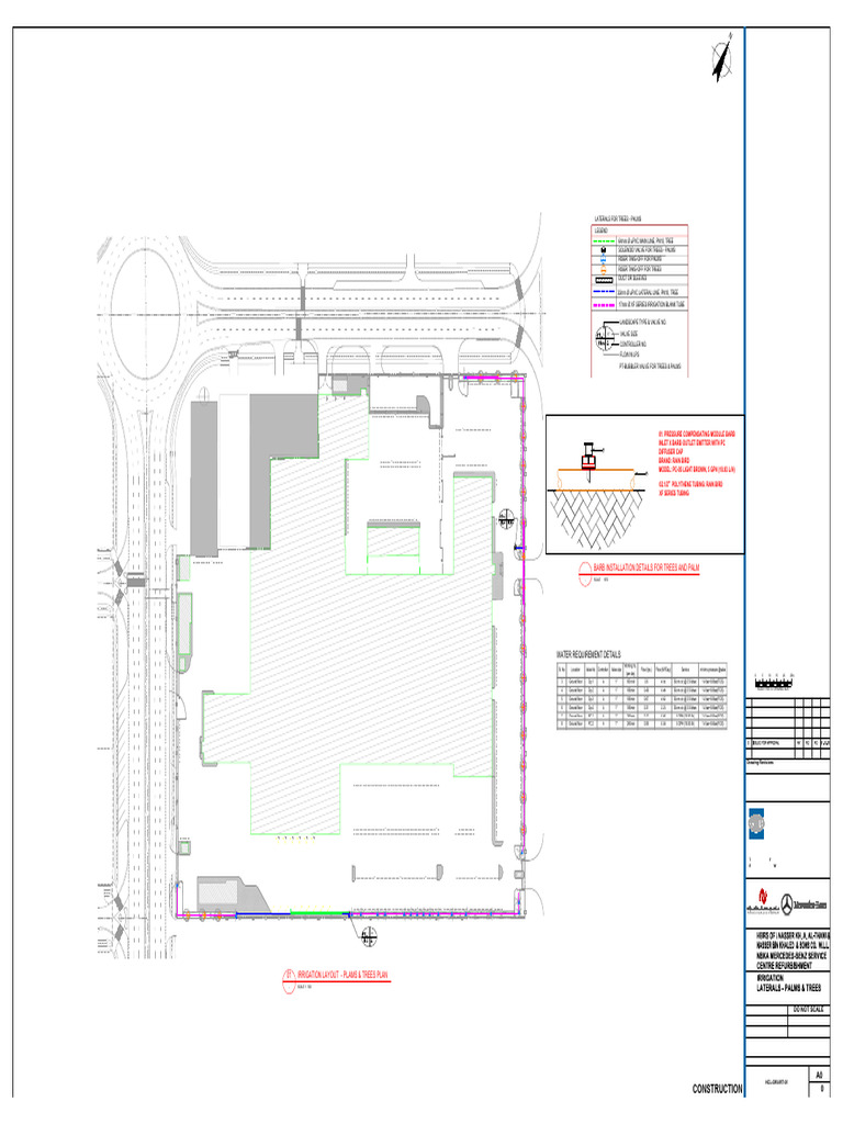 Irrigation Plan Trees and Shrubs HCL ORI IRT 01 | PDF | Hydraulics ...