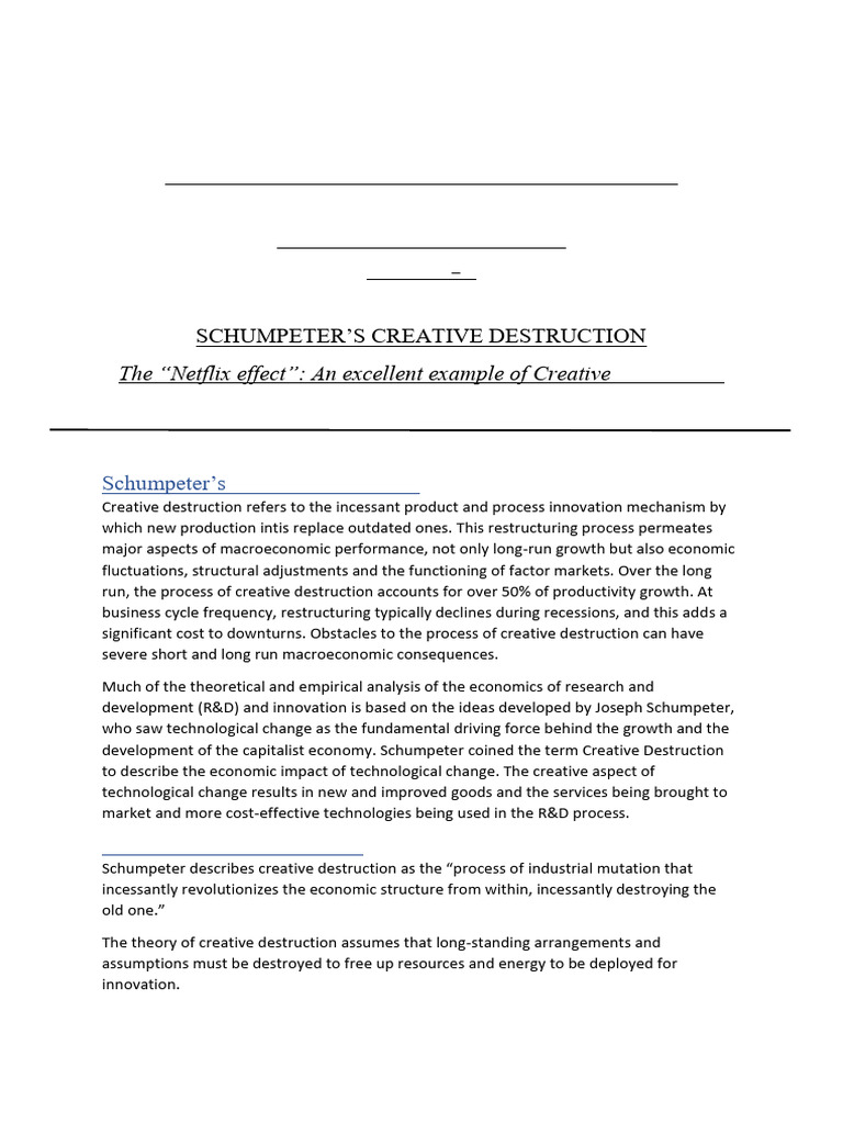 IE Assignment-II (The Netflix Effect) | PDF | Netflix | Economics