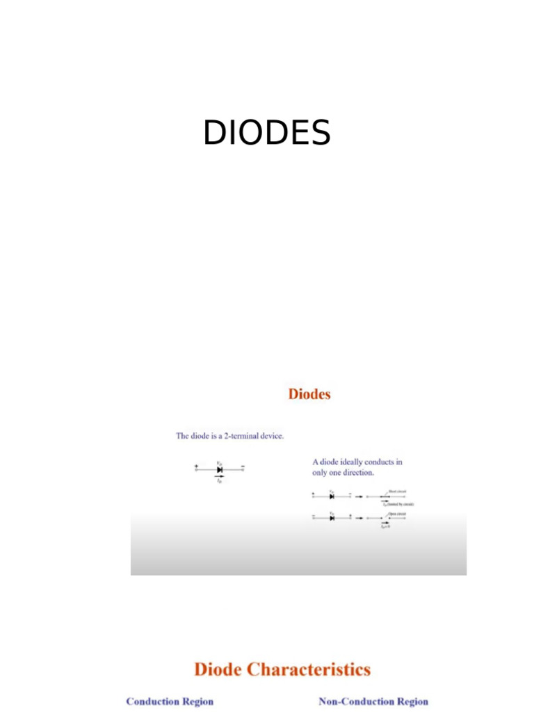 Diodes | PDF