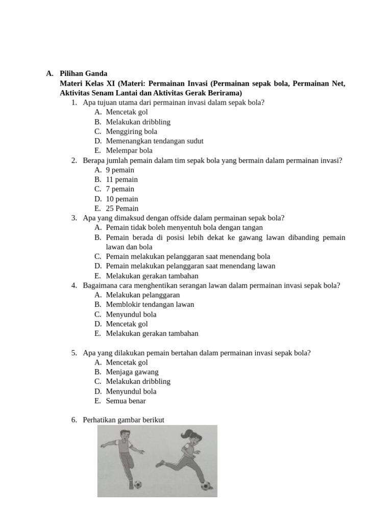 Latihan Soal Uas Genap | PDF