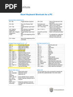 Keyboard Shortcuts in Power Query | PDF | Computer Keyboard | Keyboard ...