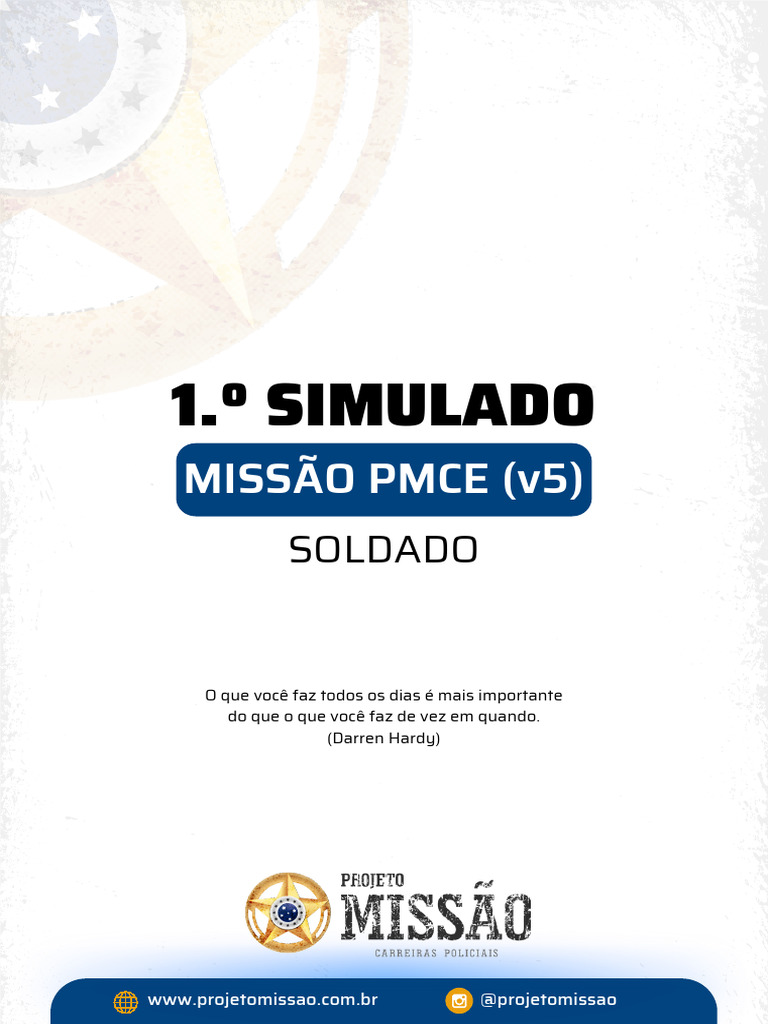 Simulado Editado 01 | PDF