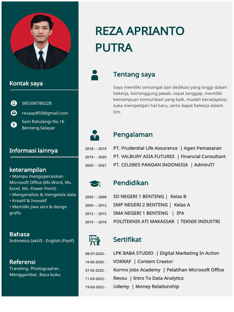 Cm-03.Fms-hrd Formulir Biodata Pelamar - Rev02 Fix | PDF