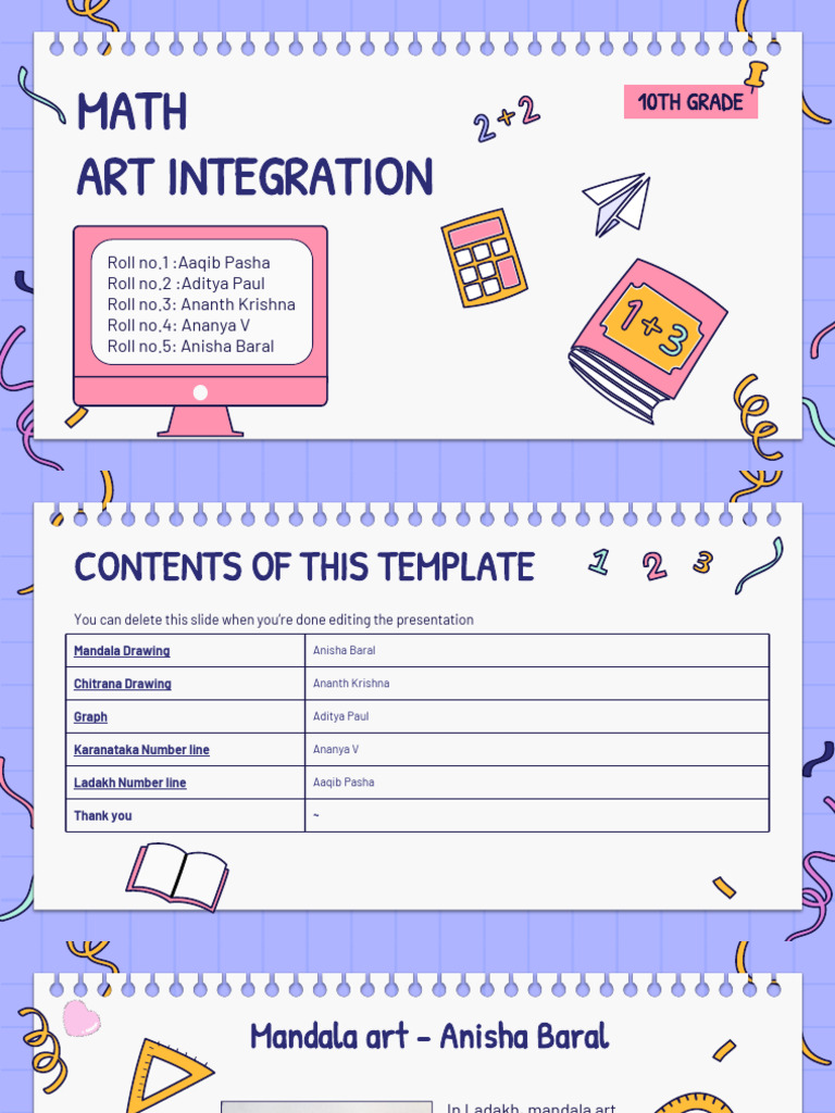 Maths Art Integration - by Anisha PDF | PDF