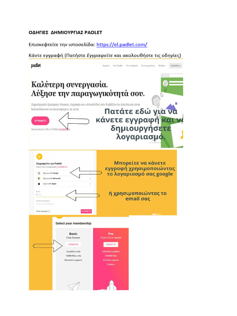 Padlet Guide | PDF