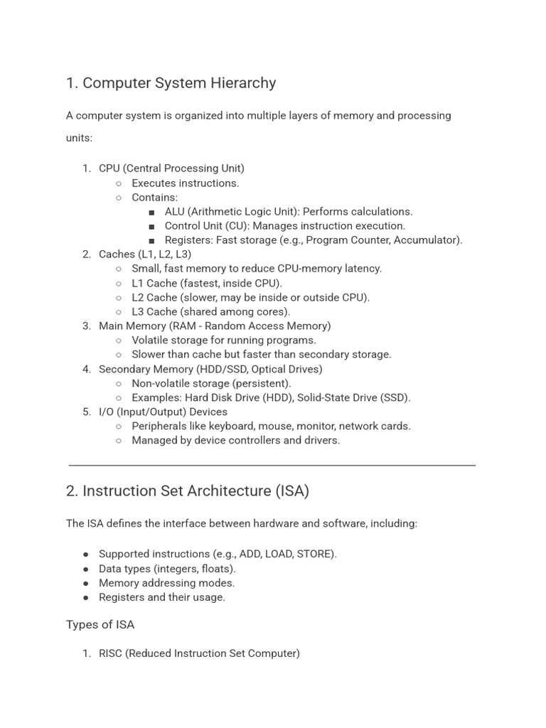 Computer Organization and Architecture | PDF | Cpu Cache | Central Processing Unit