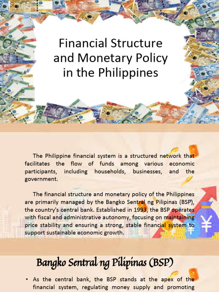 Lesson 1.2 - Financial Structure and Monetary Policy of The Philippines ...