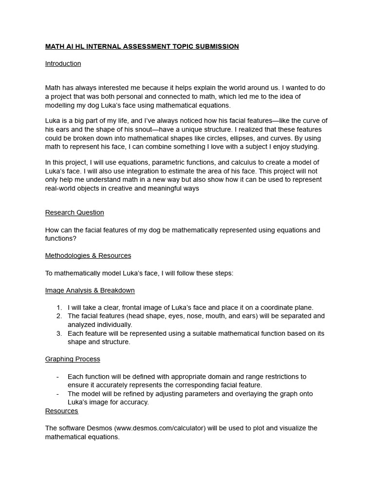 Math Ia | PDF | Equations | Function (Mathematics)