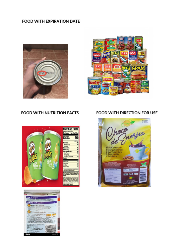 Food With Expiration Date | PDF