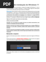 Criando ISO do Windows 11 com UUP Dump | PDF | Inicialização ...