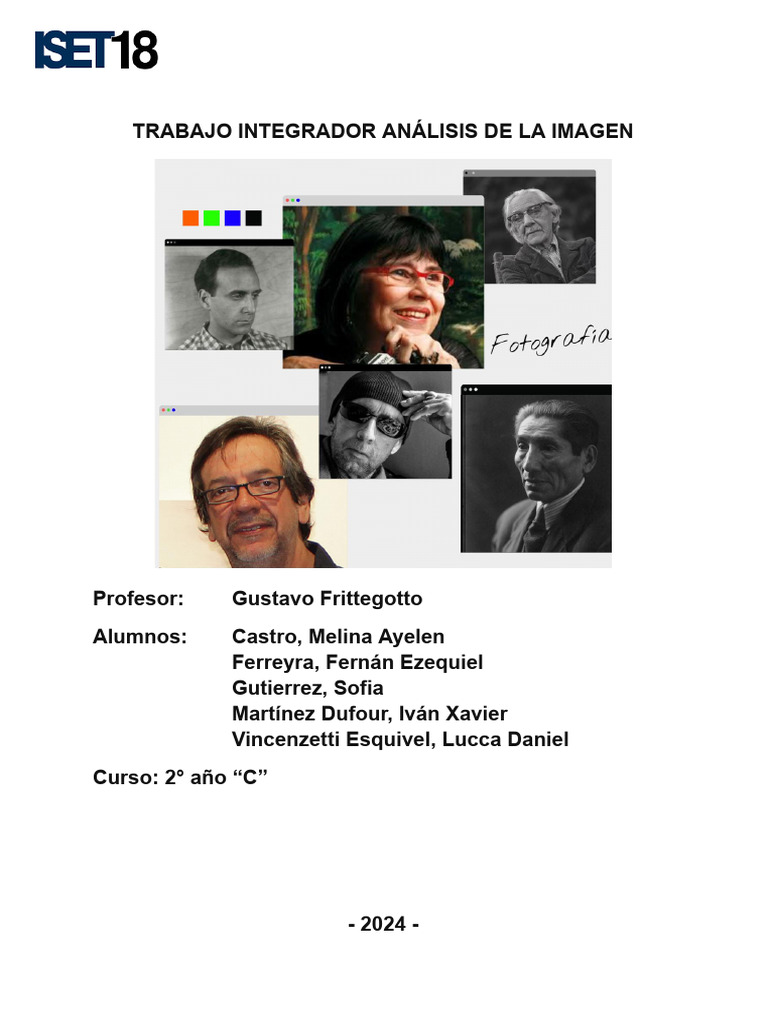 Trabajo Integrador Analisis de La Imagen - Castro, Ferreyra, Gutierrez ...