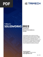 SOLIDWORKS 2025 System Requirements | PDF