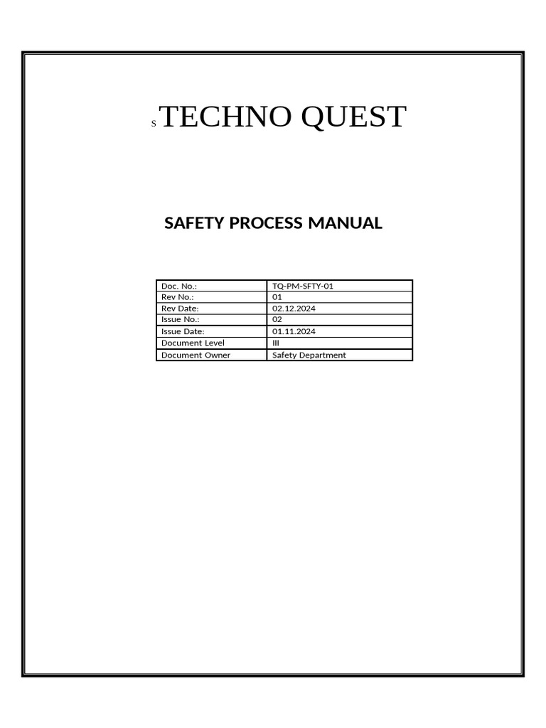 EHS Management Plan | PDF | Safety | Occupational Safety And Health