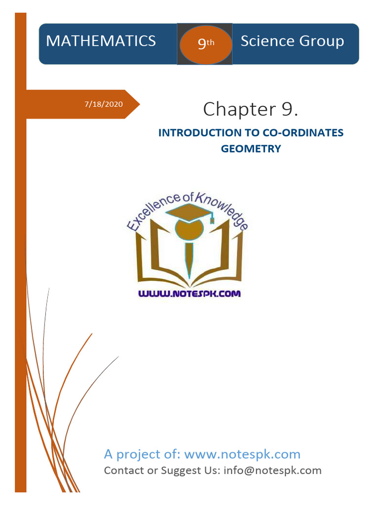 9th Maths Sc. Chapter 9 Solution NOTESPK | PDF | Triangle | Geometry