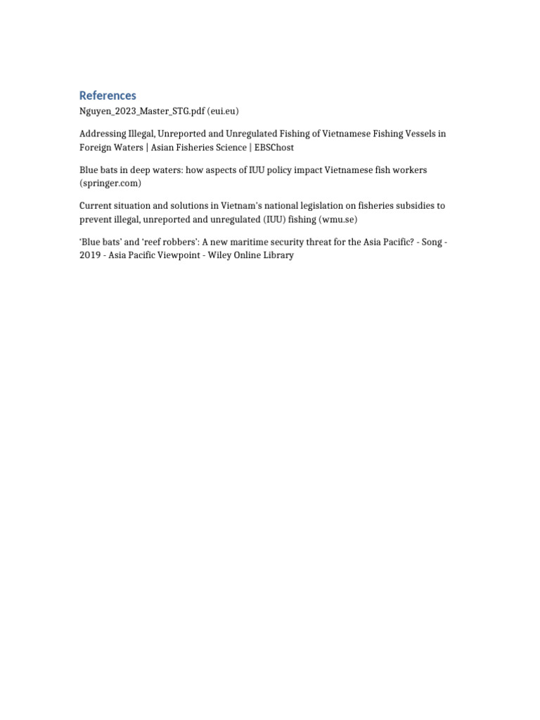 CPTPP References Formatted | PDF