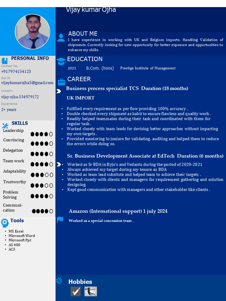 Vijay Resume | PDF