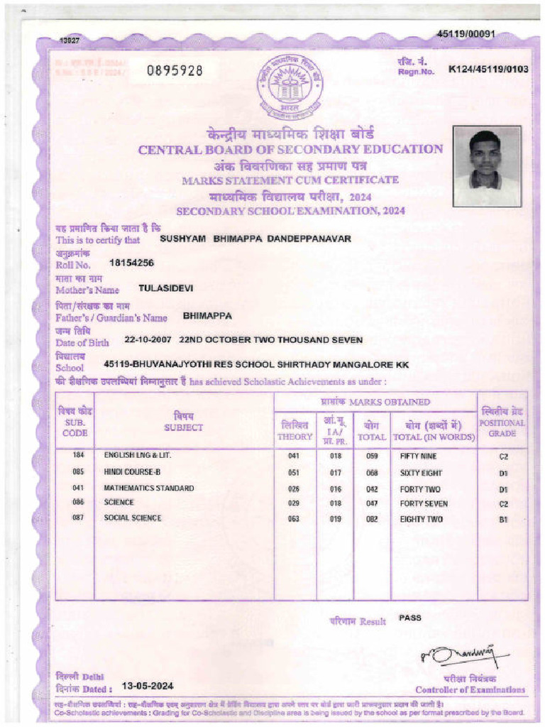 Board Certificate | PDF
