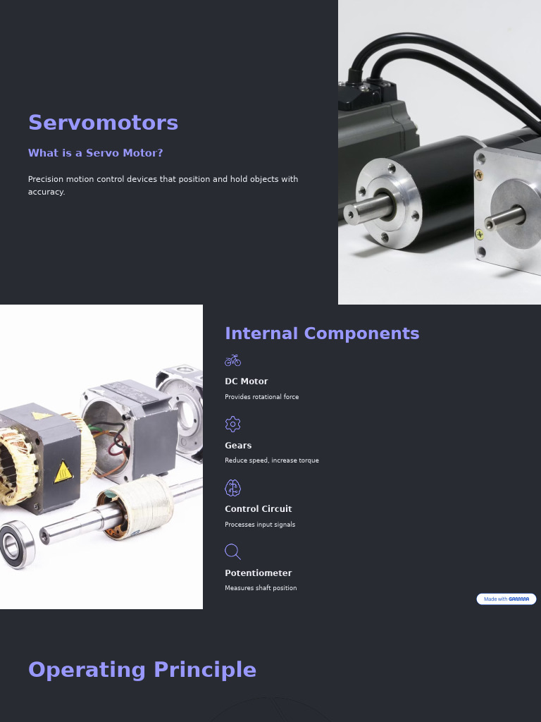 Understanding Servo Motors and Applications | PDF