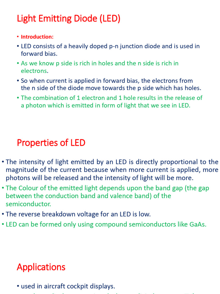 Led, Oled | PDF | Oled | Light Emitting Diode