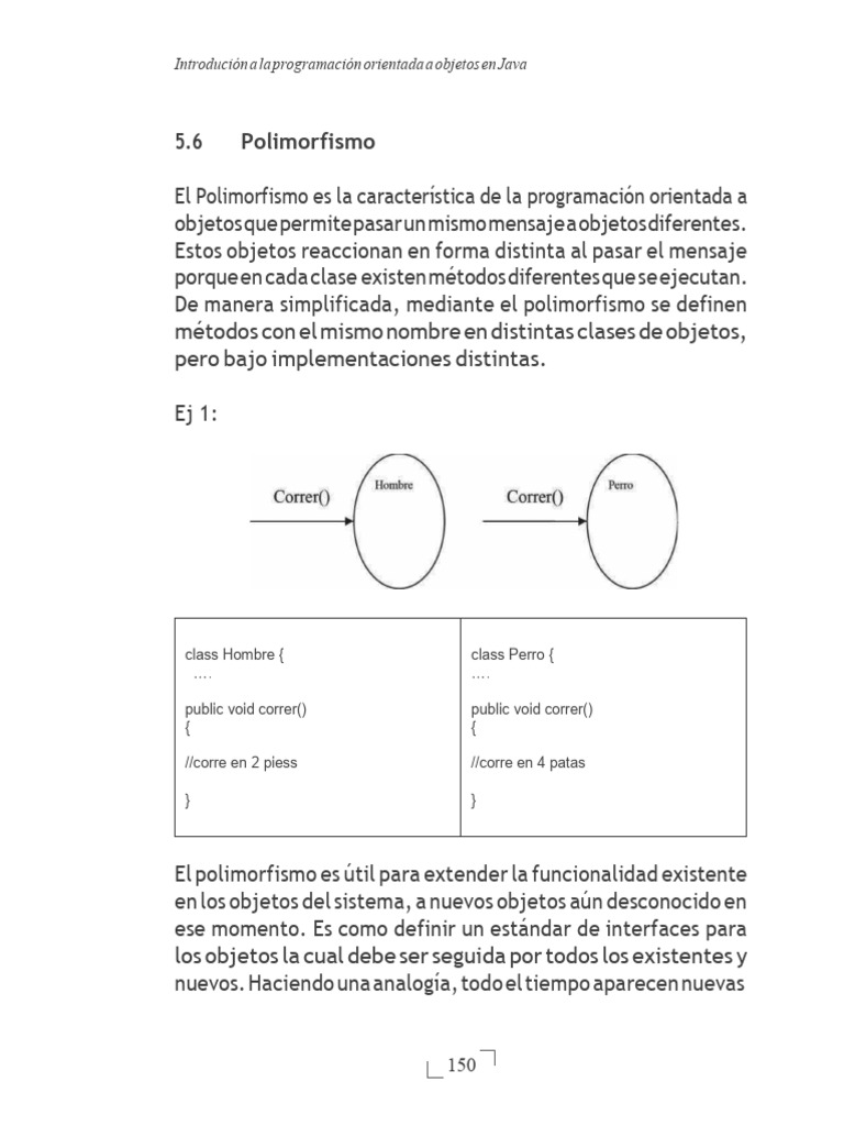 Polimorfismo | PDF | Objeto (informática) | Ciencias de la Computación