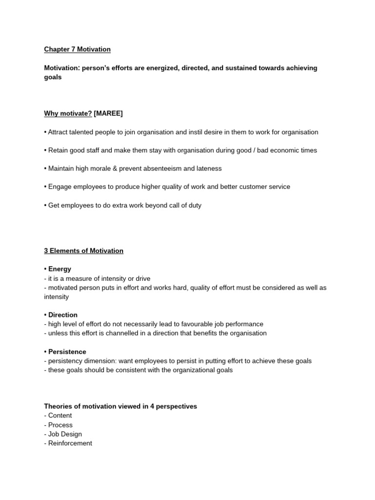 Understanding Employee Motivation Strategies | PDF | Motivational ...