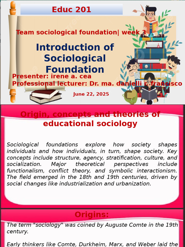 Educ 201-Report-Team Sociological Foundation | PDF | Family | Institution