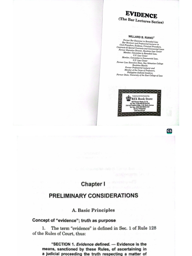 Evidence 2022 Riano | PDF