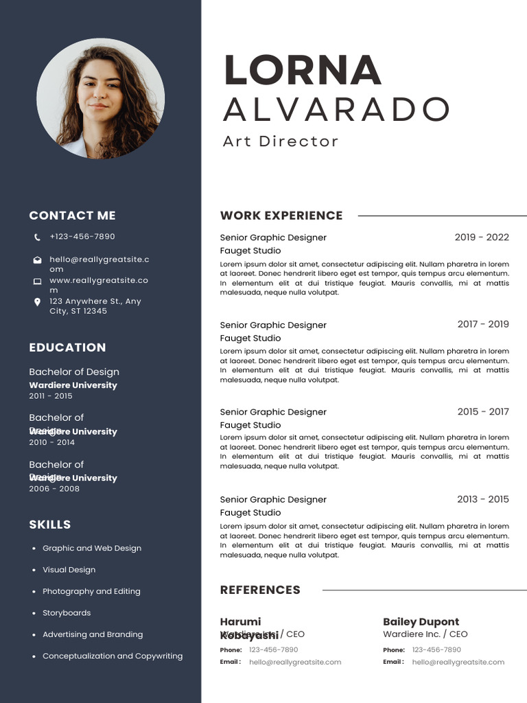 Mariana Anderson's Resume | PDF | Communication Design